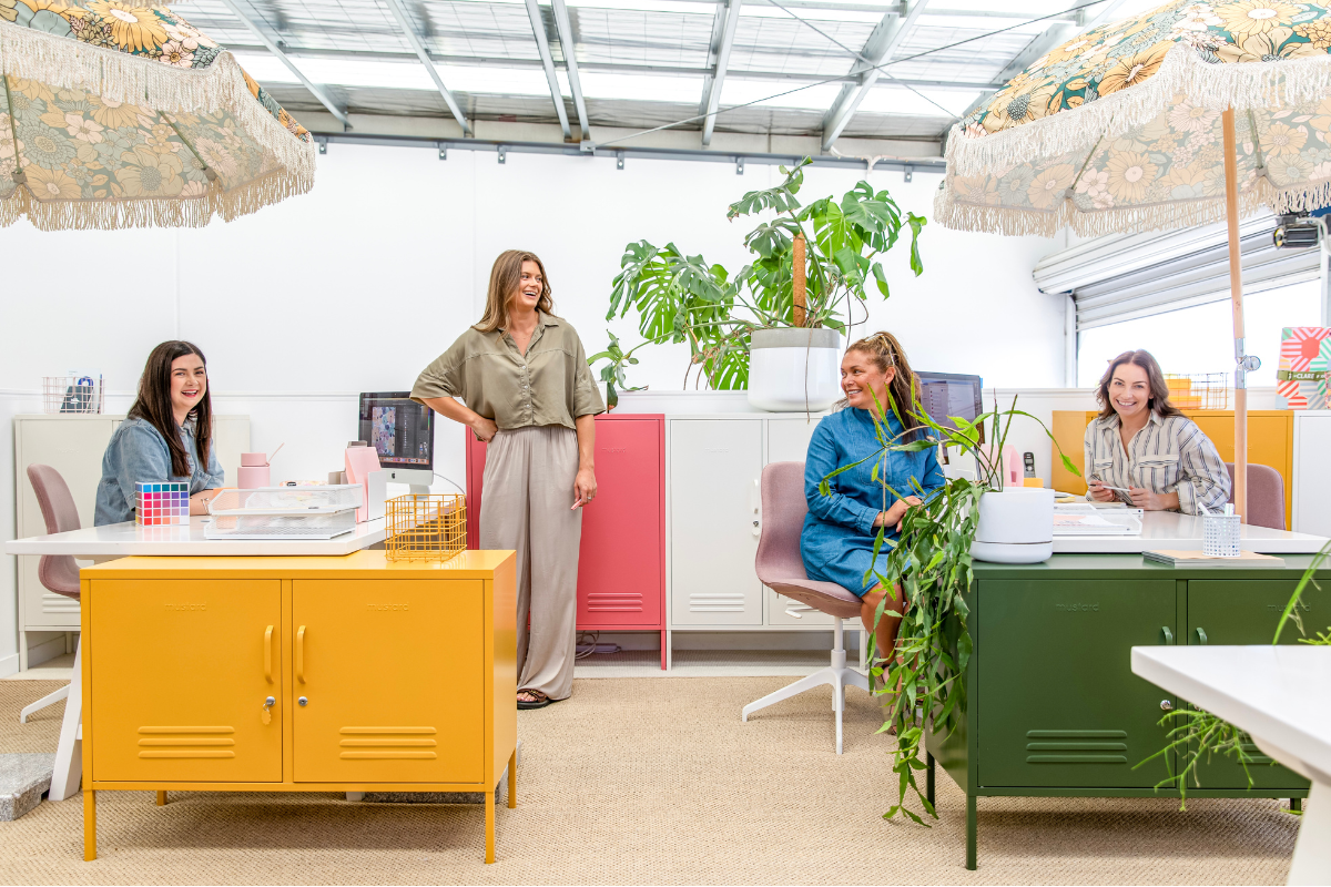 Lockers At Work: Visit the Kollab Office – Mustard Made EU