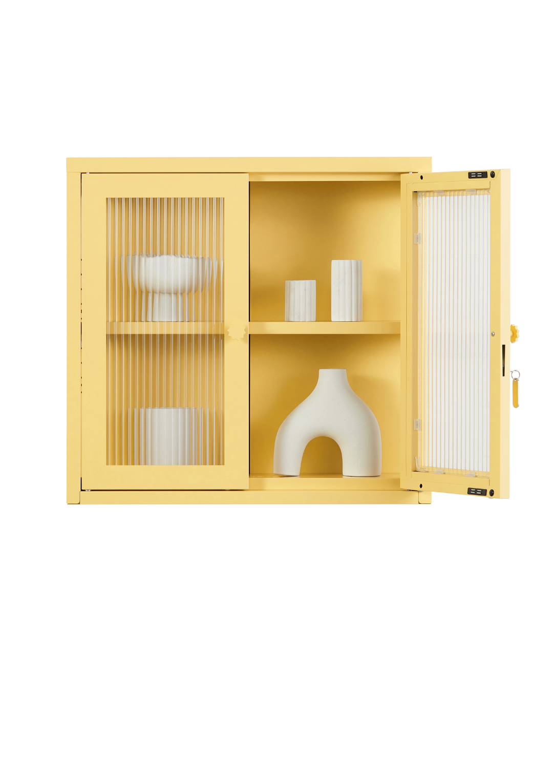 The Kit in Butter • Pale Yellow Wall-Mounted Cabinet • Mustard Made ...