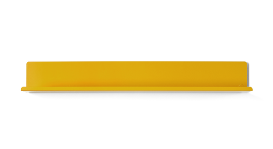 The Ledge in Mustard Large • Yellow Floating Wall Shelf • Mustard Made ...